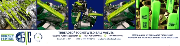 Threaded/Socket Welded Ball Valves – Global Valve & Controls